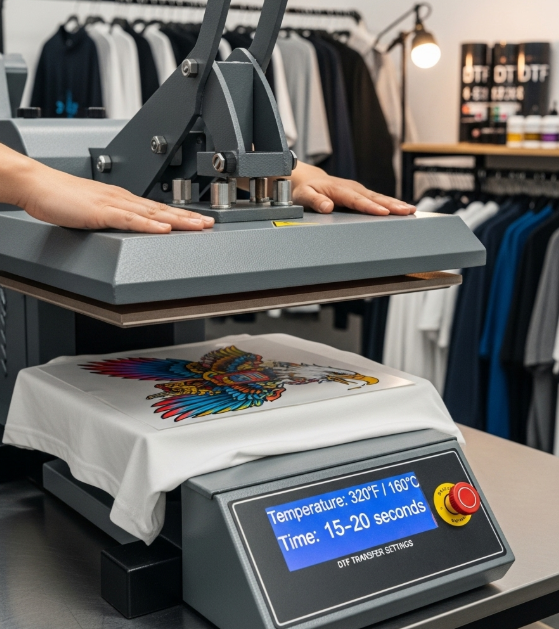1. DTF Transfer Heat Settings – Perfect Prints Every Time – Fast DTF Transfer
