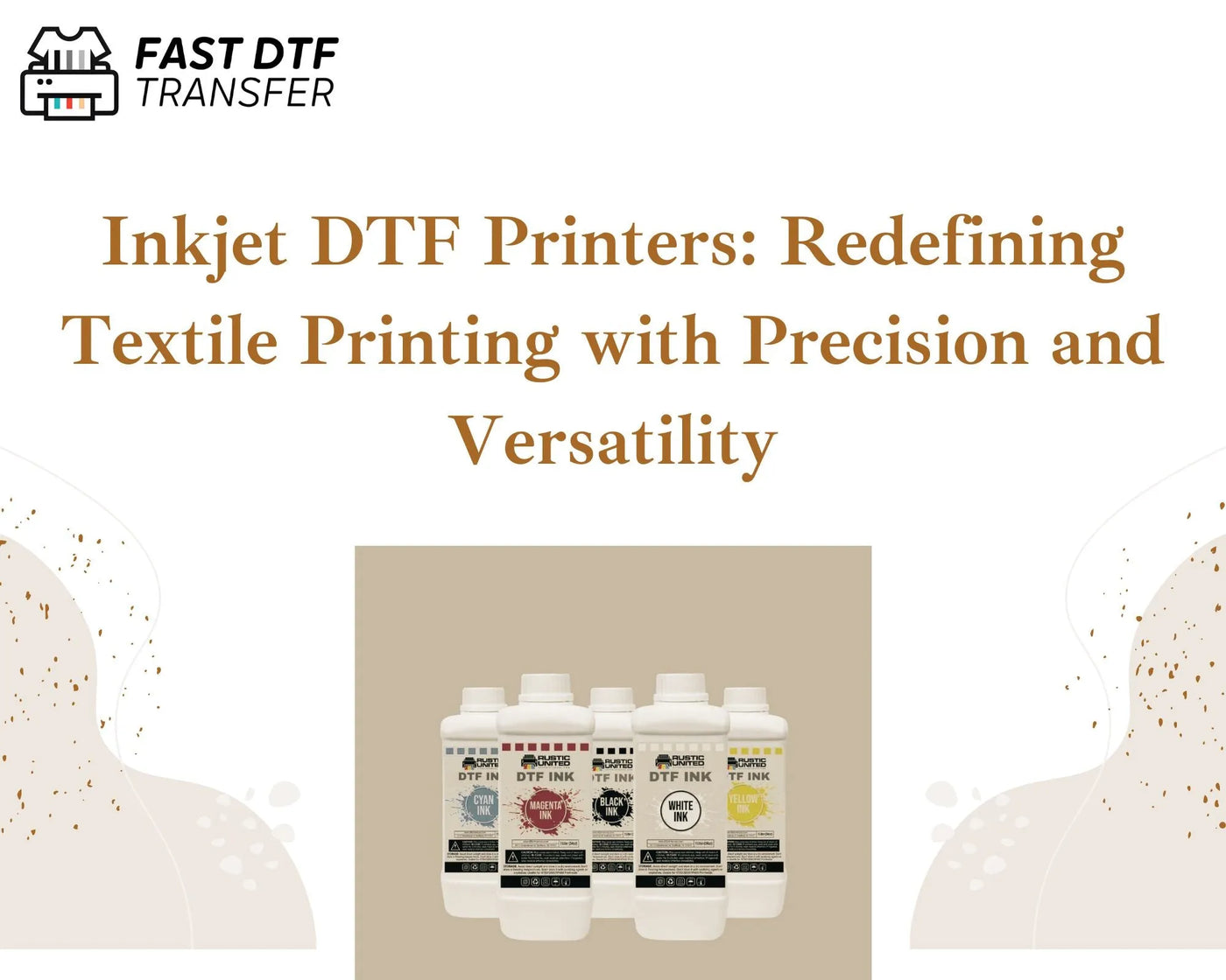 1. DTF Inkjet Printer - High-Quality, Durable Print. – Fast DTF Transfer
