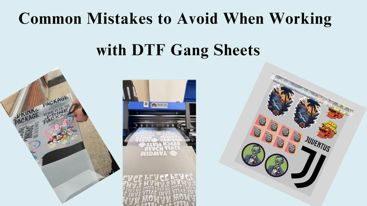 1. Custom DTF Gang Sheets : Tips for Cost-Effective – Fast DTF Transfer