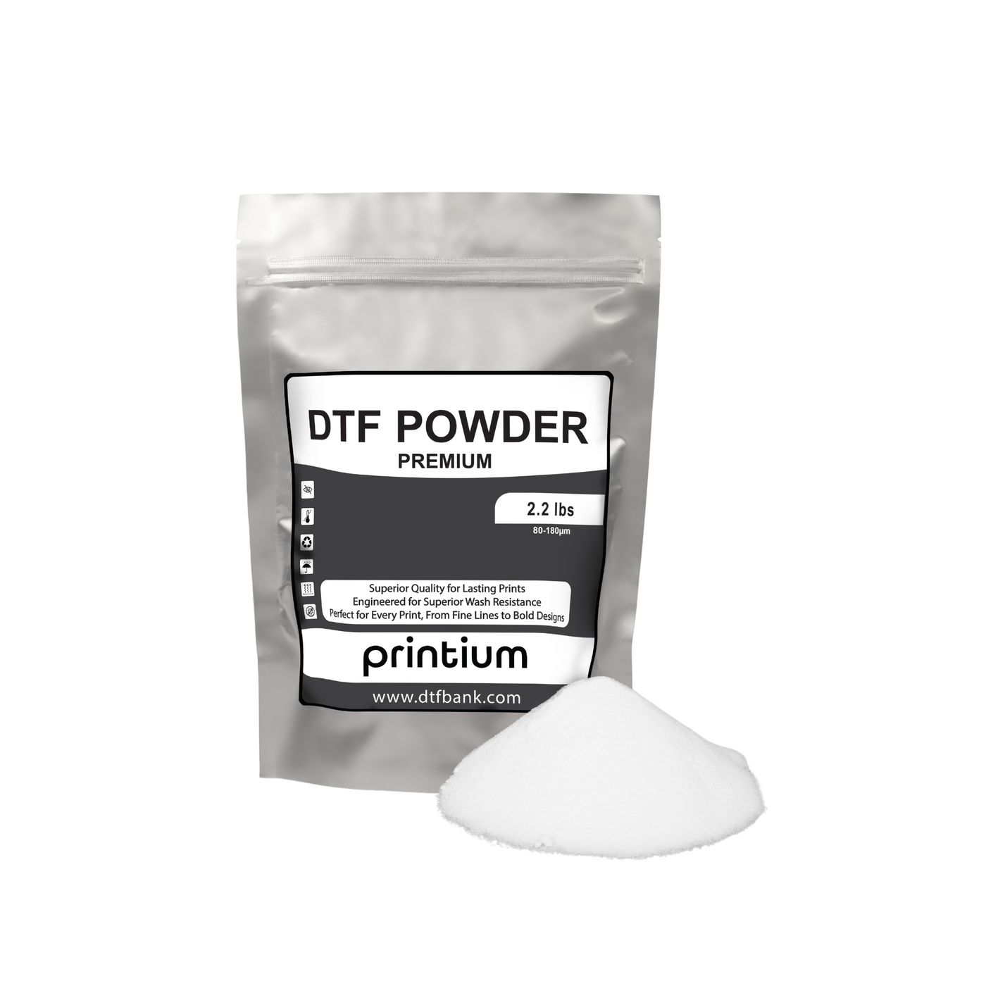 Premium DTF Transfer Powders : Vibrant, Durable Prints – Fast DTF Transfer